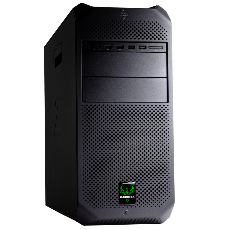 GreeniX gebrauchter Gaming PC mit neuer RTX 5060 Grafikkarte
